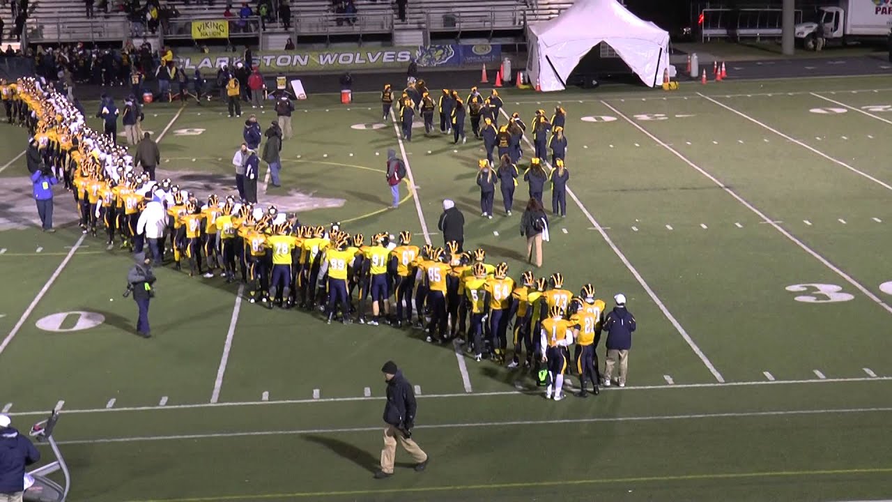 Clarkston Varsity Football Regional Champs 2014 - YouTube