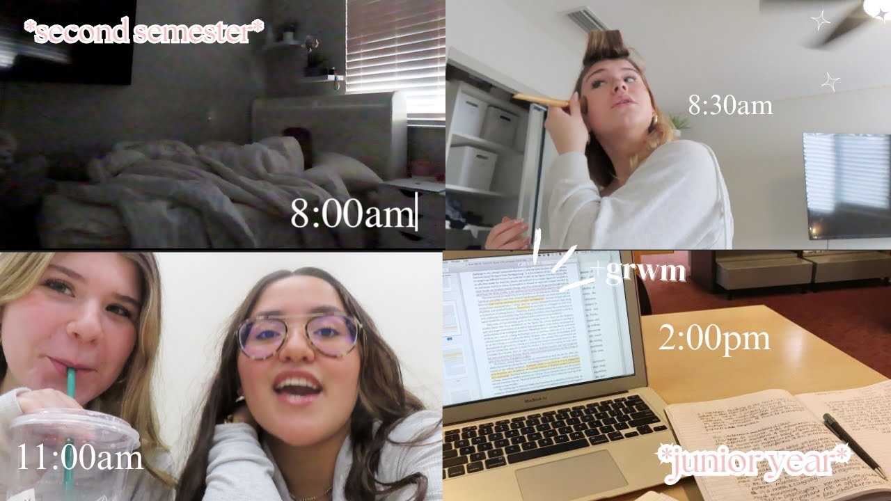 First day of school! *second semester* | meet my friends and get ready ...