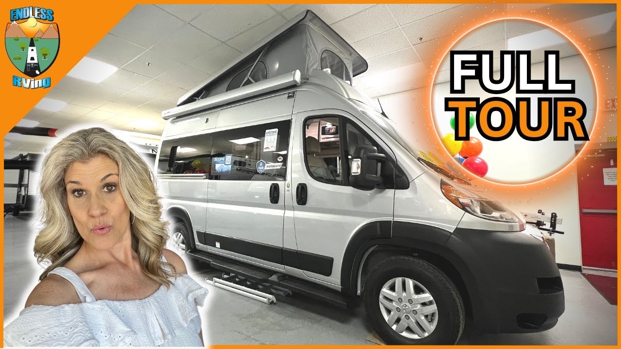 Should You Buy This Camper Van? Thor Scope 18A FULL TOUR! - YouTube