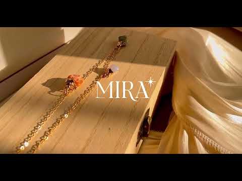 Feel Nature's Power with MIRA's Raw Stone Necklace 🌿✨#crystals #crystaljewelry #necklace