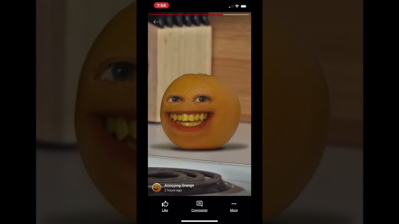Annoying Orange Scary - YouTube