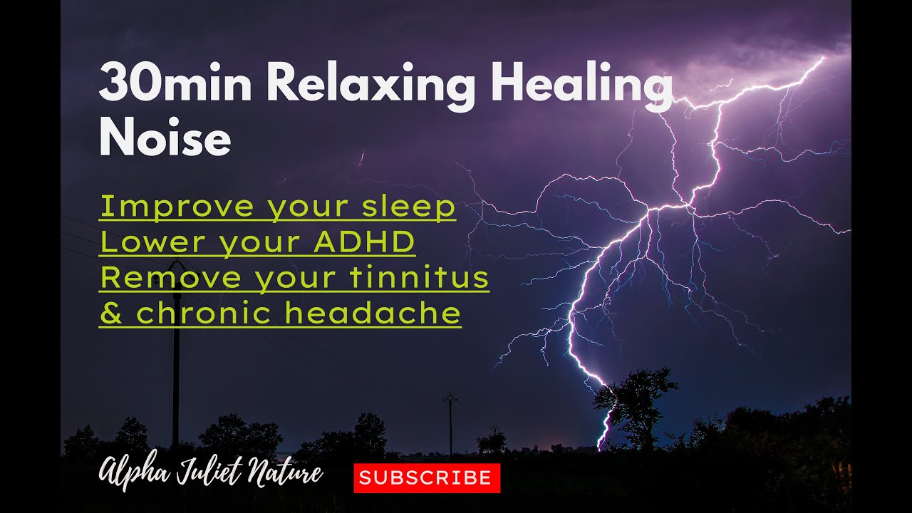 Relaxing Noise-Rain & Thunder Rumbling - YouTube