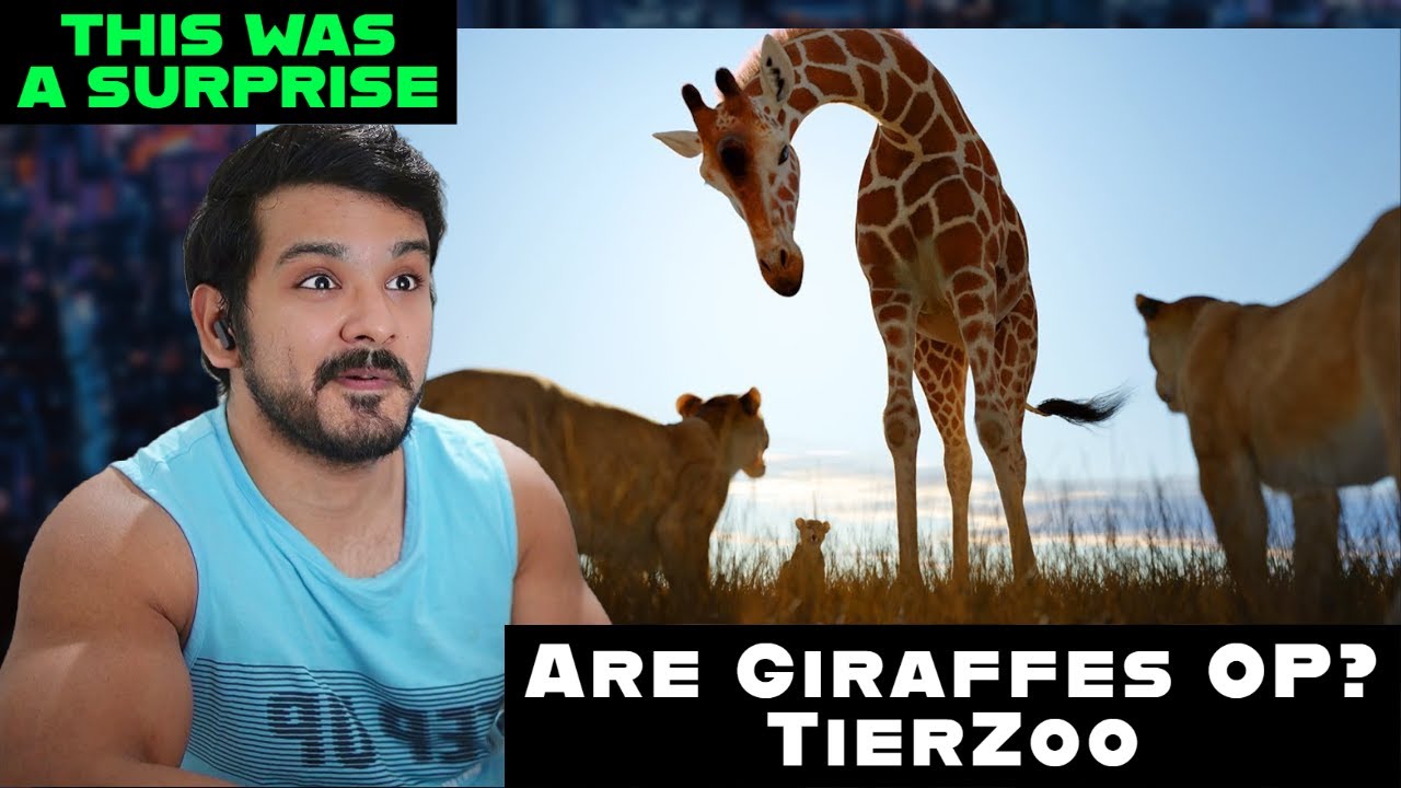 CG Reacts | Are Giraffes OP? (TierZoo ) - YouTube