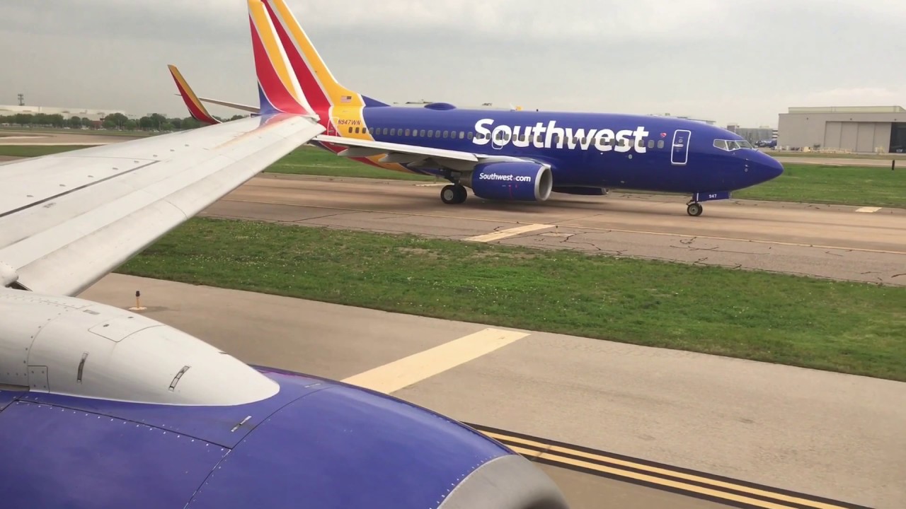 Southwest Airlines Flight From Dallas to Kansas City - YouTube