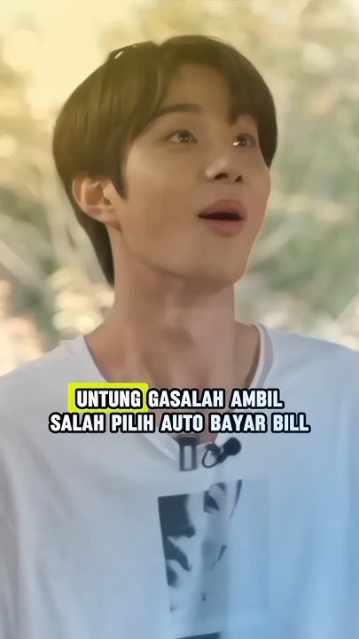 🥐:"Ye⁴ kasian deh lu"//lucu bgt dia ledekin crew🤭💚 #jungwoo #younghoon #funnymoments #shownu # ...