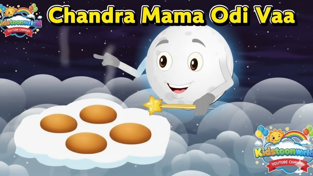 சந்தா மாமா ஓடி வா | Chanda Mama Odi Baa | Kannada Rhyme in Tamil | Moon ...