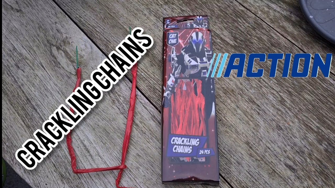 Crackling Chains - Vuurwerk Action 2022 ! - YouTube
