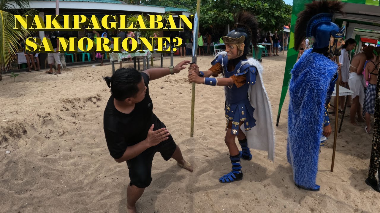 Mga Moriones sa Torrijos White Beach Marinduque || Philippines - YouTube