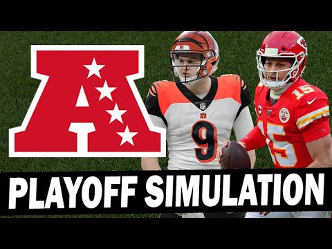 AFC Playoff Simulation - Madden 2023 Season Simulation - YouTube