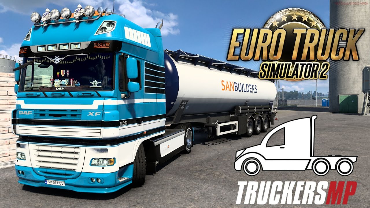 Truckersmp Daf Euro Truck Simulator 2 Youtube
