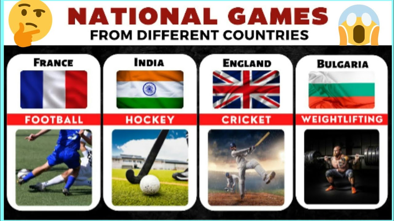 Countries National Games // National Games Gk Questions // National ...