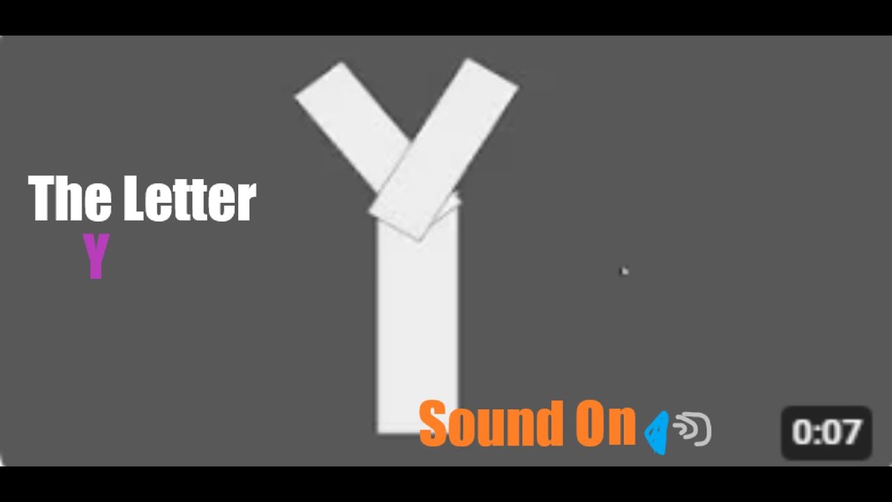 The Letter Y From 36 Days Of Type - YouTube