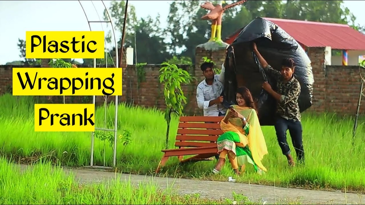 Plastic Wrapping People Prank video 2023 | Gone Wrong | Must Watch ...