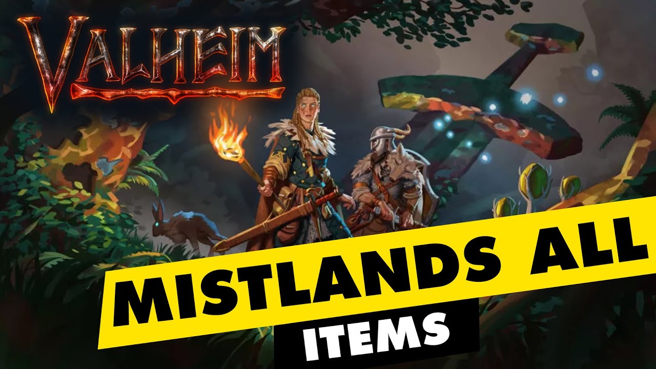 Valheim Mistlands all Items (weapons, armor, build piece and Magic ...