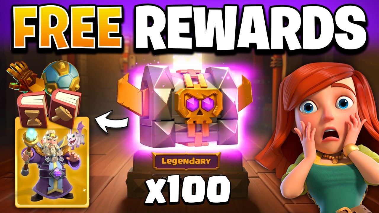 Opening 100 FREE Chests in Clash of Clans! - YouTube