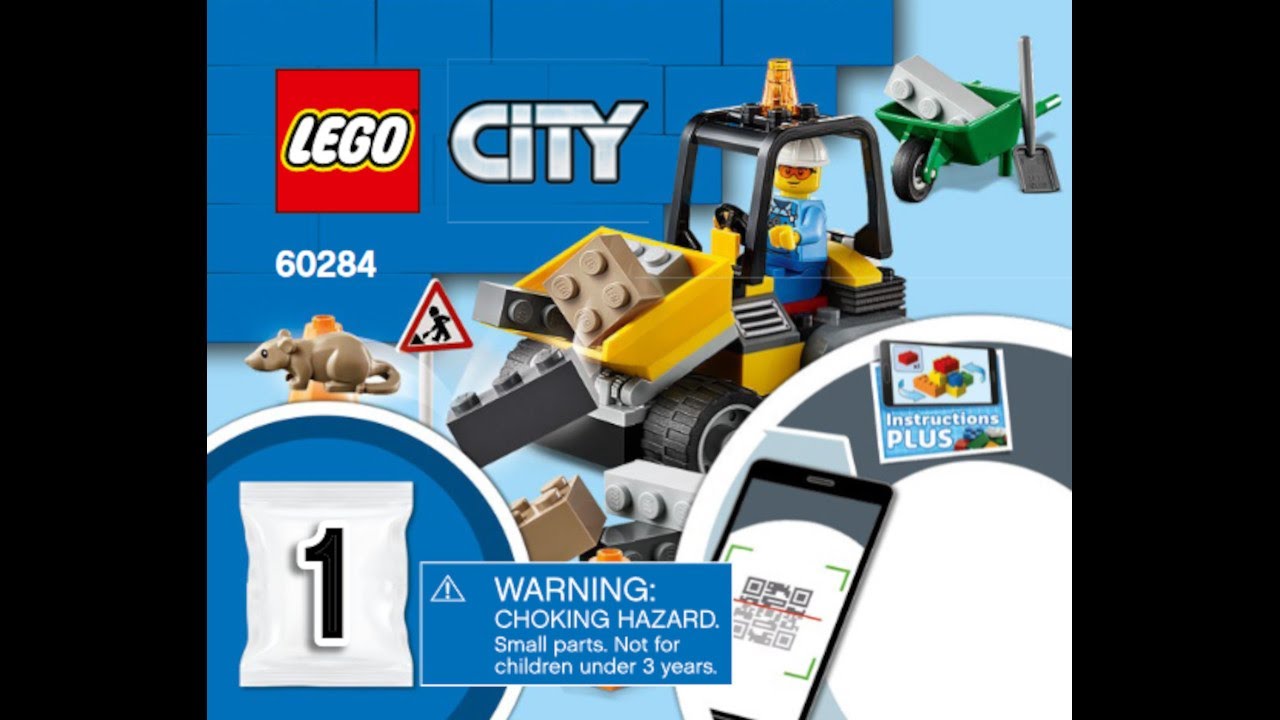 LEGO Instructions | City | 60284 | Roadwork Truck | Great Vehicles ...