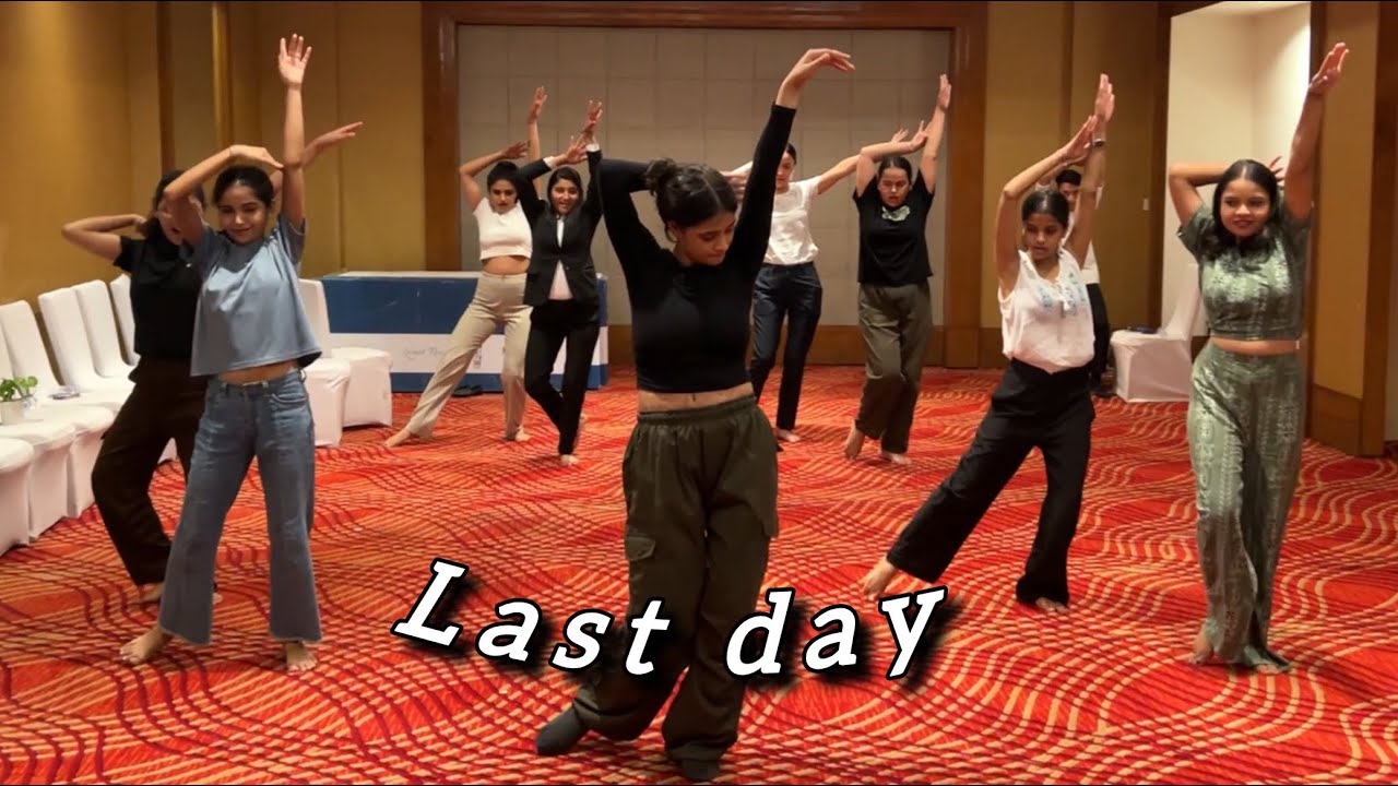 Last day Of Dance Rehearsal 😍 Boht Hectic Raha 🙈 - YouTube