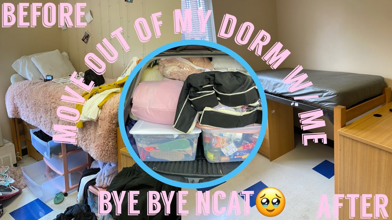 Ncat College Move Out Day Finallyyy Plus Mini Pride Hall Dorm Tour