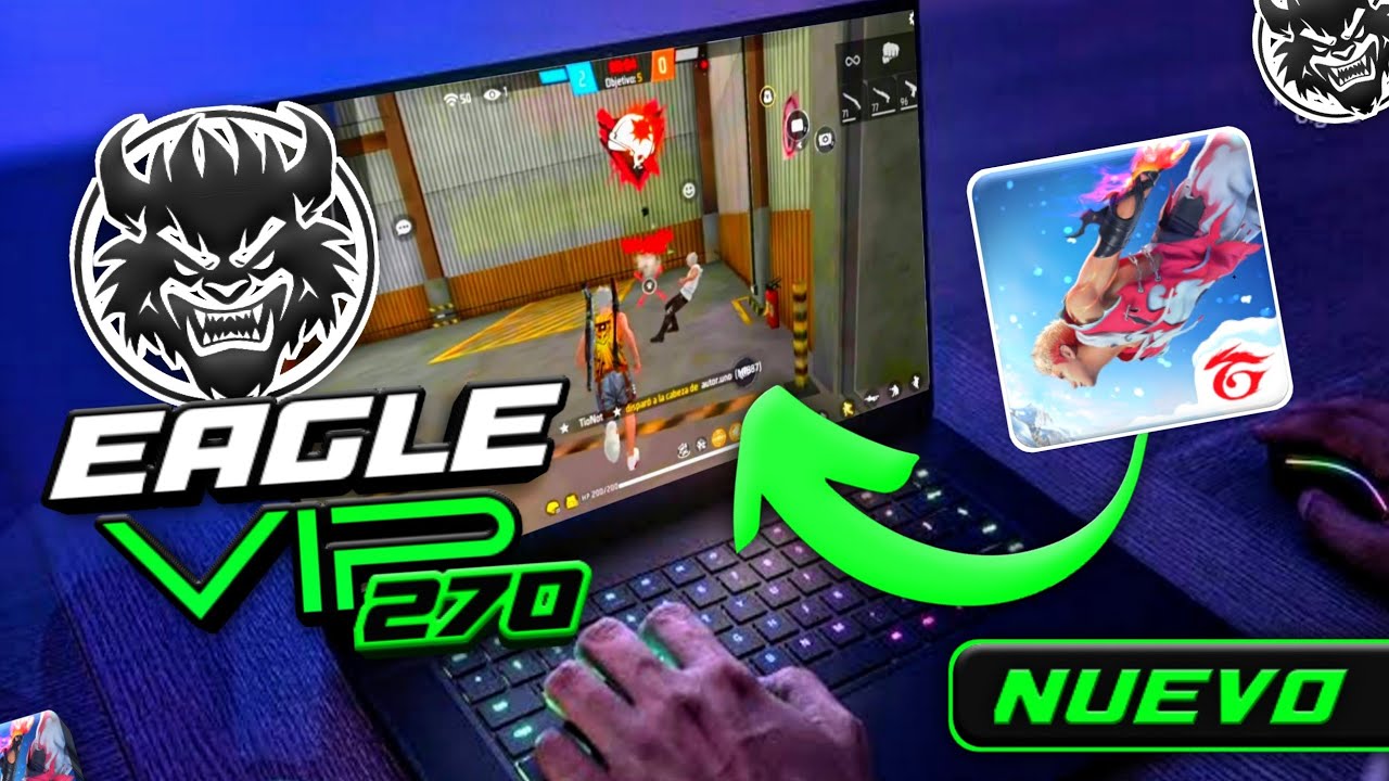 ESTE EMULADOR ESTA ROTO!!! 🔰EAGLE VIP 270 🚨Como Jugar FREE FIRE en PC Sin Lag 2024 - YouTube
