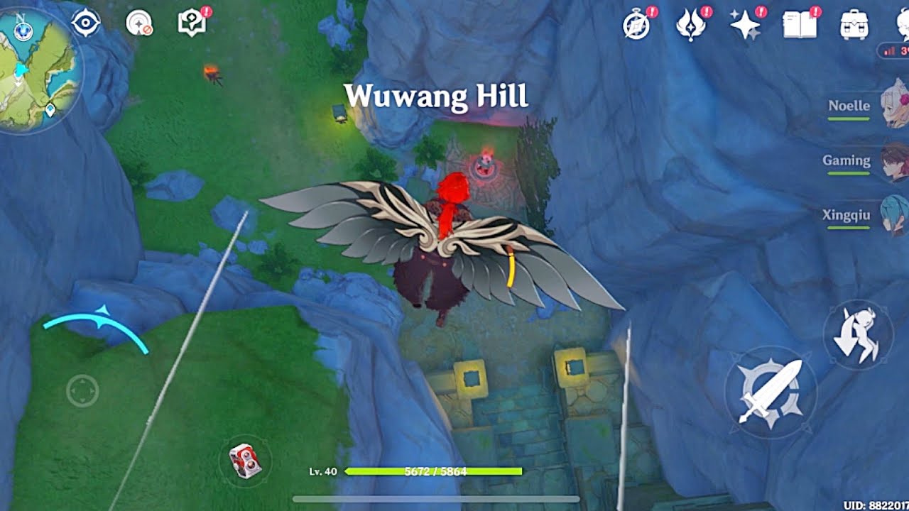 Genshin Impact How to Unlock Teleport Waypoint of Wuwang Hill, Liyue ...