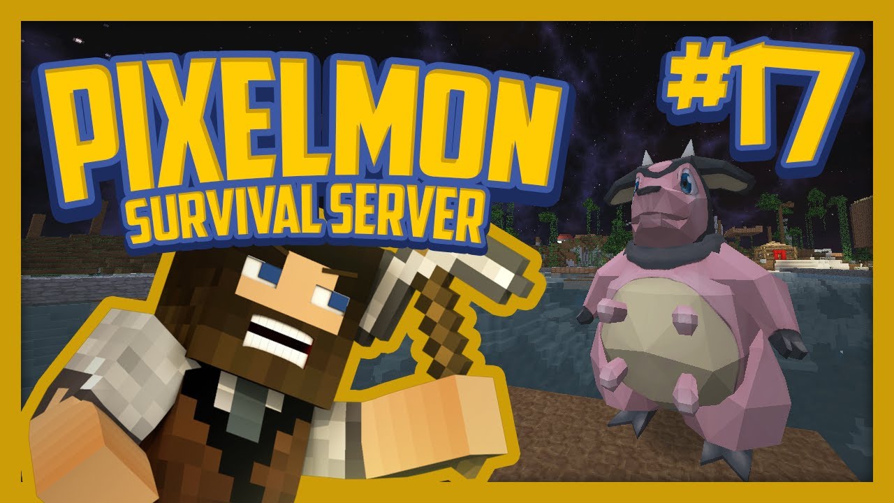 Pixelmon Survival Server (Minecraft Pokemon Mod) Lets Play Ep.17 Such a ...