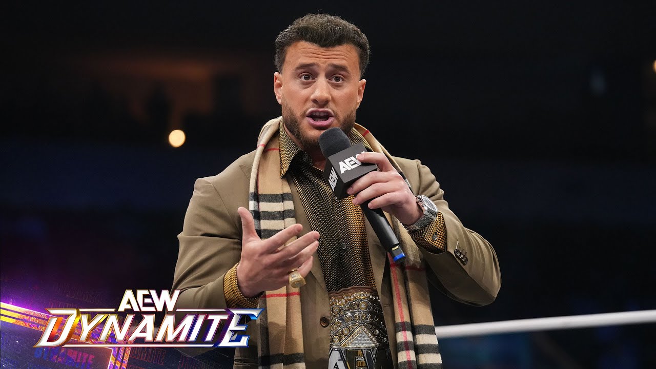 AEW Dynamite: Brody King shocks MJF with a surprise announcement! | 1 ...