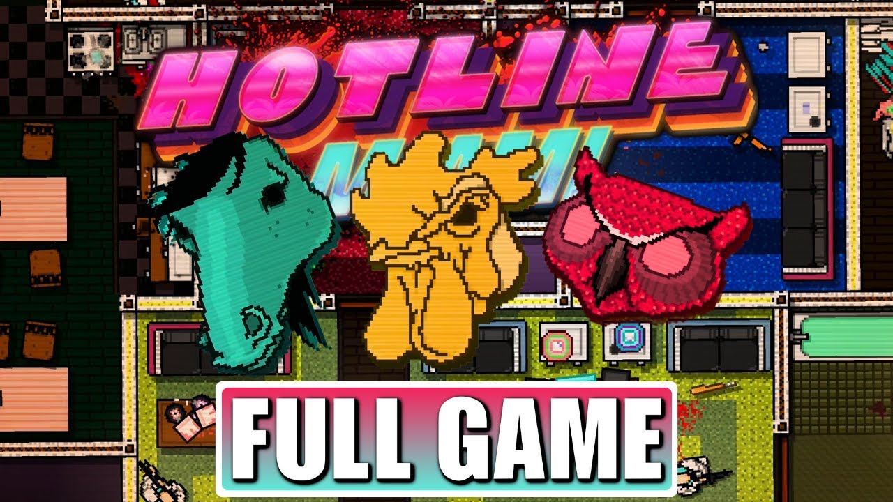 Hotline Miami (PC) Full Game - YouTube