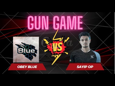 Sayip op vs Obey blue | gun game | 1v1 #bgmi #sayipop #gungame - YouTube