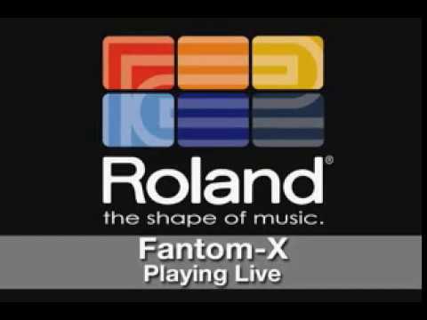 Roland Fantom X Keyboard Workstation | Playing Live