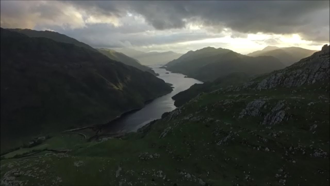 Kinloch Hourn, Loch Hourn - Ladhar Bheinn, Scotland - YouTube
