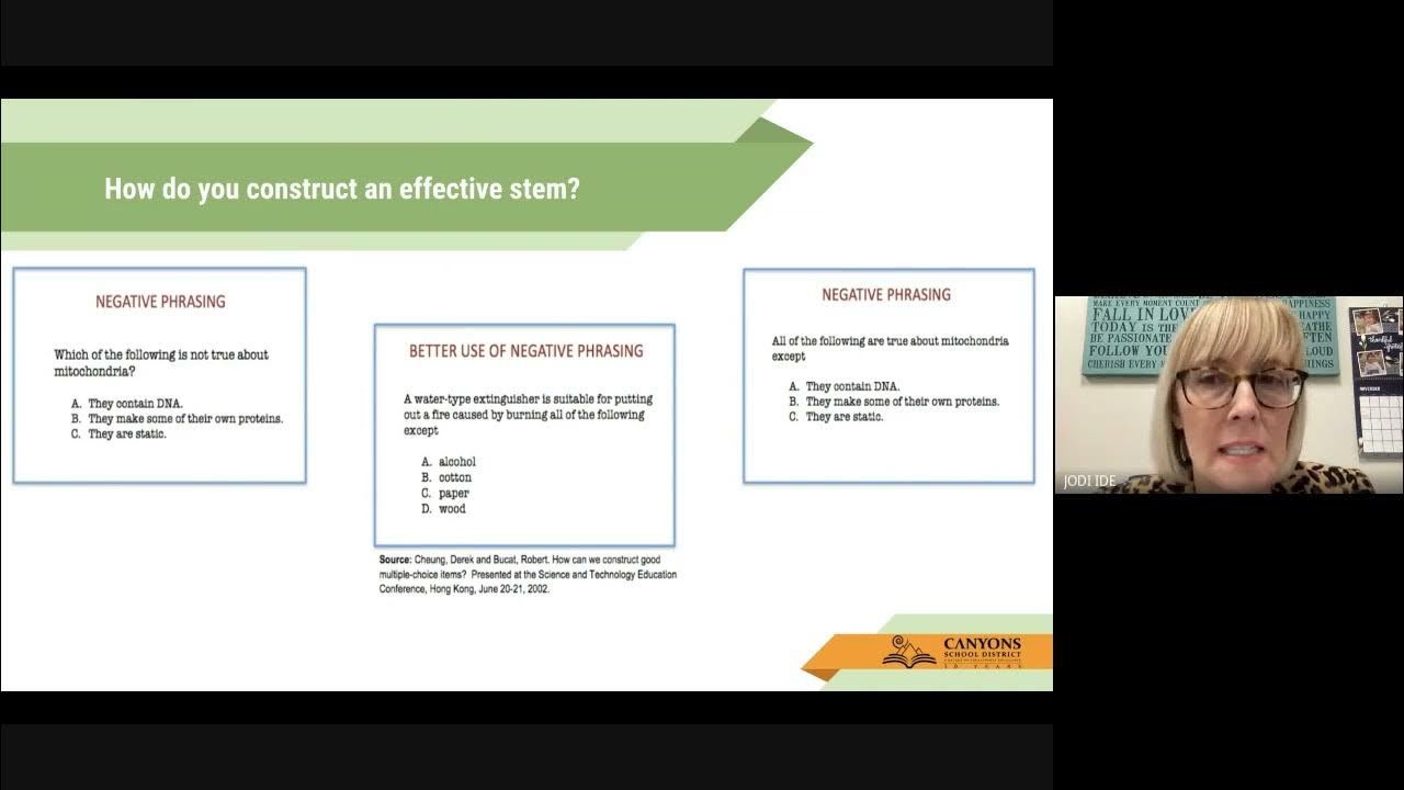 Bite-Sized PD: Assessing Your Assessments Part 2 - YouTube