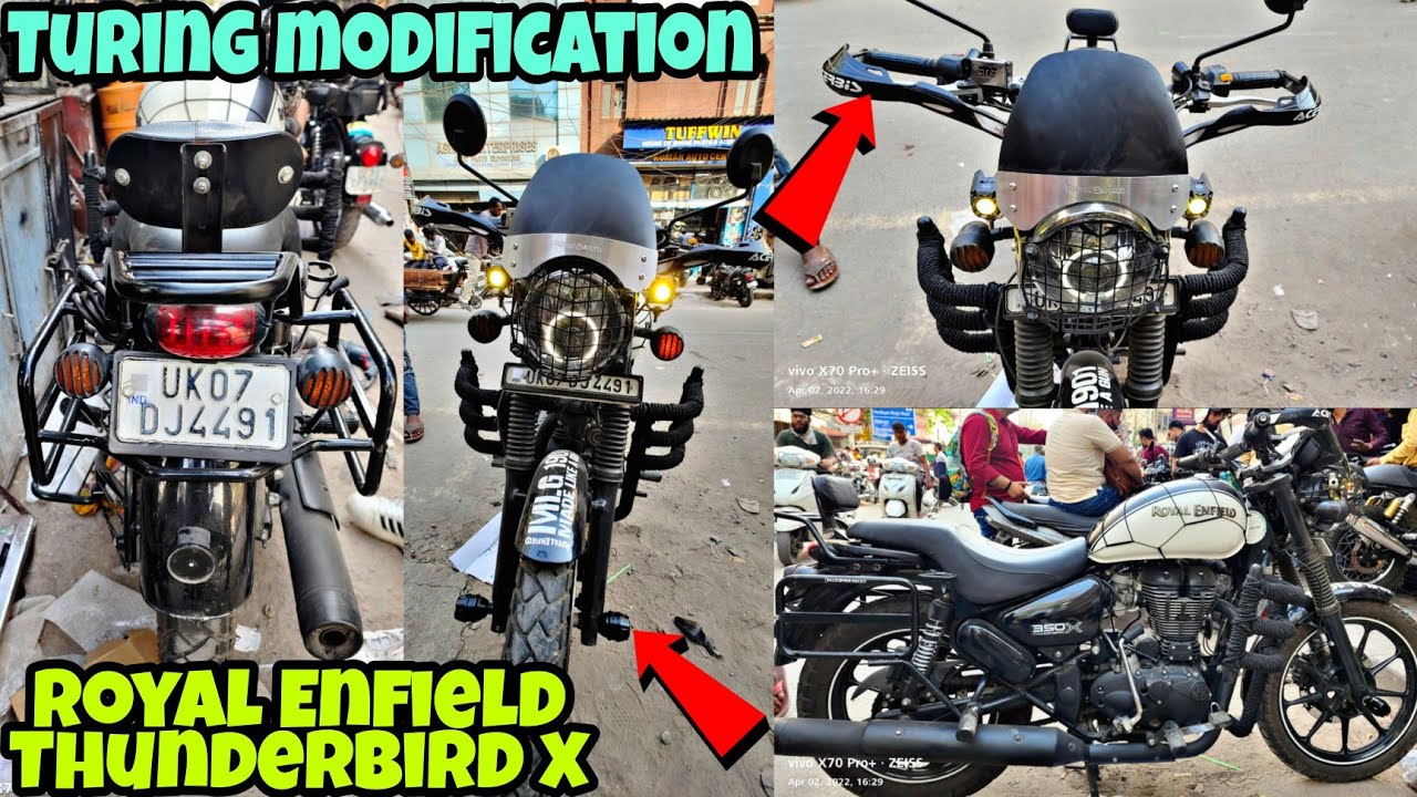 Royal enfield thunderbird x modified | Thunderbird 350x | royal Enfield ...