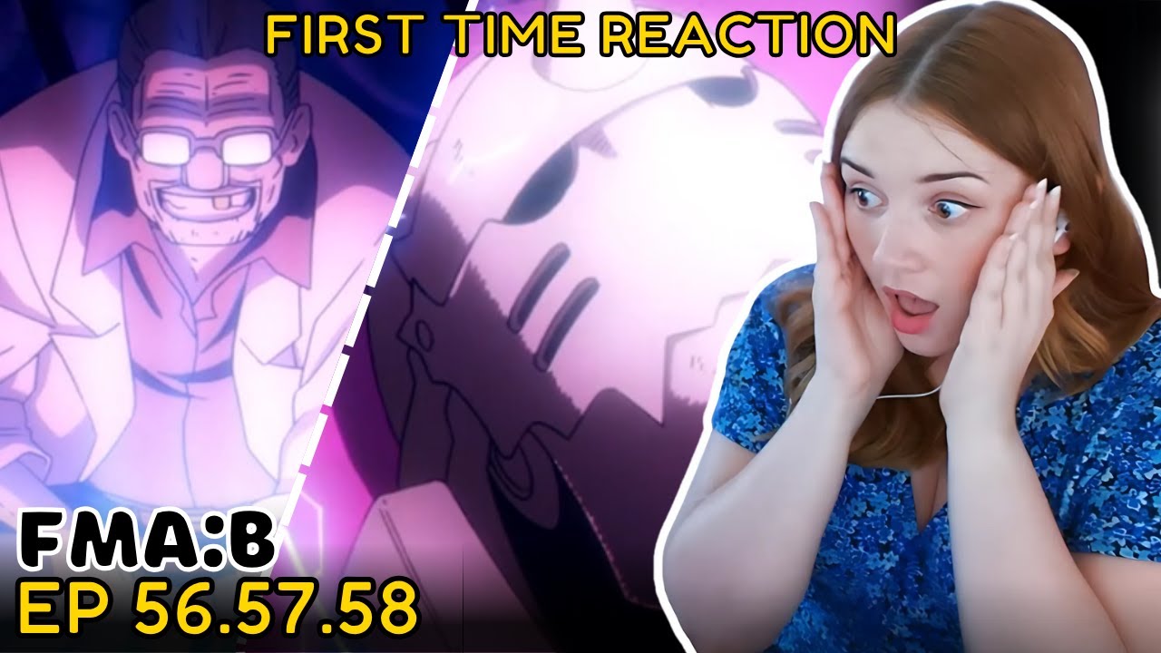 Fullmetal Alchemist: Brotherhood E56-58 | First time REACTION - YouTube
