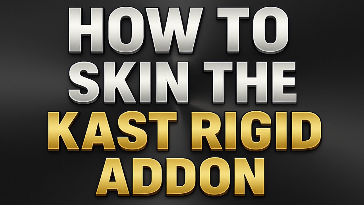 How to Skin the Kast Rigid Addon | Easy Step-by-Step Tutorial 🚛 - YouTube