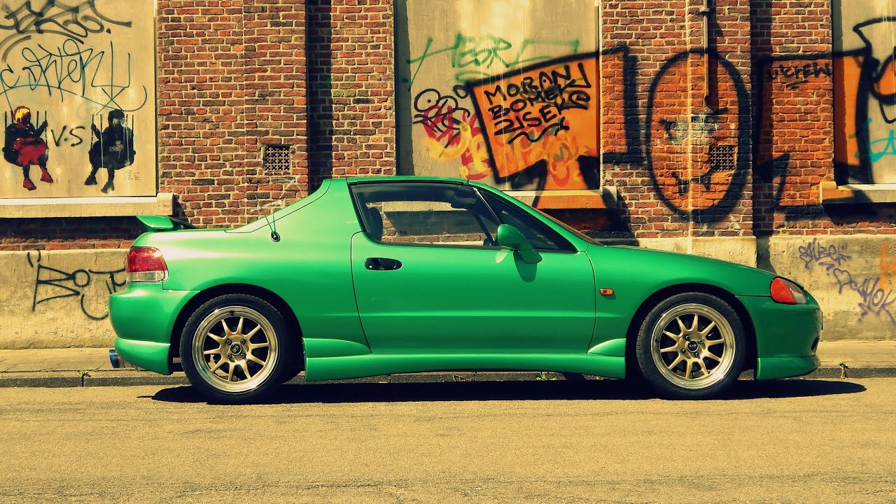 Honda CRX del sol VTI movie remastered - YouTube