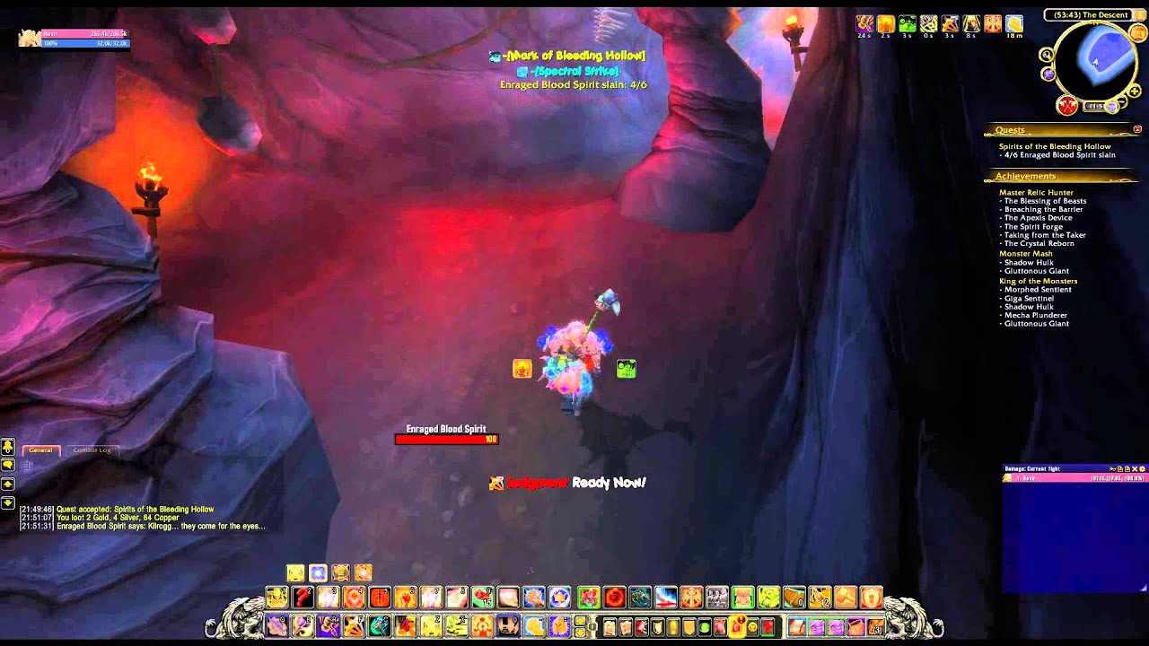 Spirits of the Bleeding Hollow WoW Garrison Campaign - YouTube