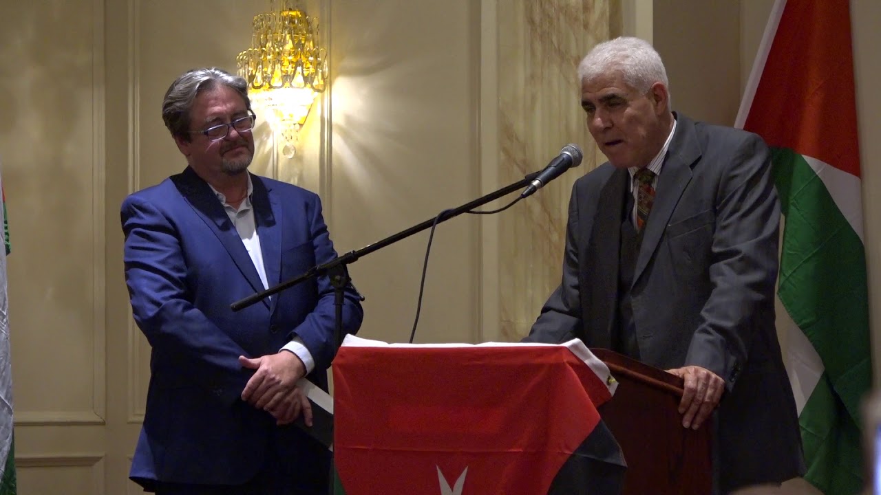 Sam Bouji speech at Jordanian and Palestine Event - YouTube