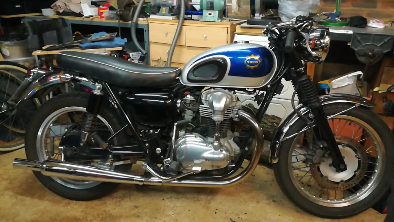 2001 Kawasaki W650 Cafe Racer - YouTube