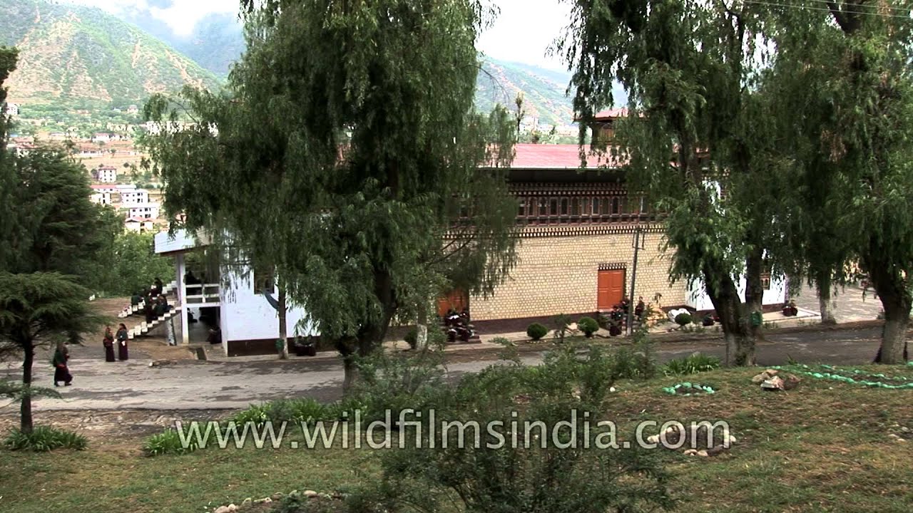 Students of Yangchenphug Higher Secondary School in Bhutan - YouTube