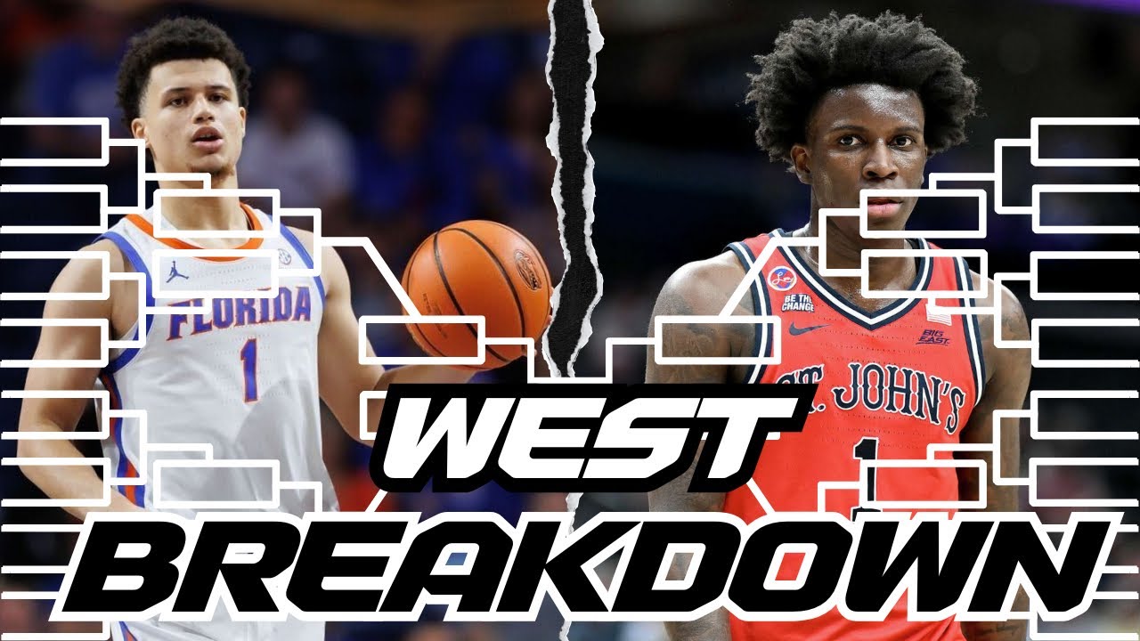 West Region of the NCAA Tournament Bracket Breakdown, Preview, Picks ...