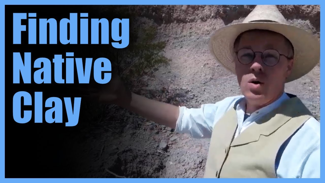 FIND and PROCESS CLAY in the American Southwest - YouTube