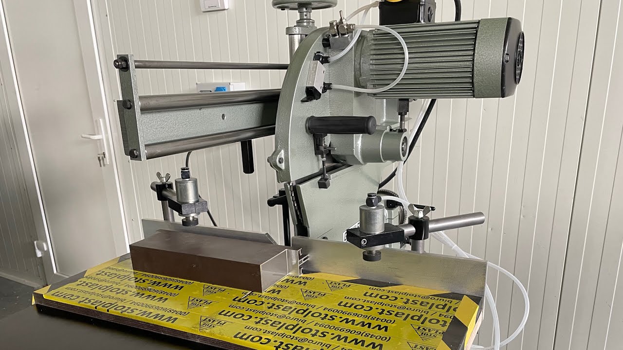 Graule ZS170N - radial arm saw machine - YouTube