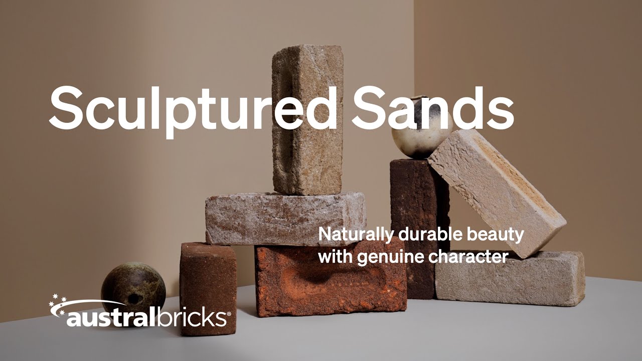Brickworks B20 | Sculptured Sands | Austral Bricks - YouTube