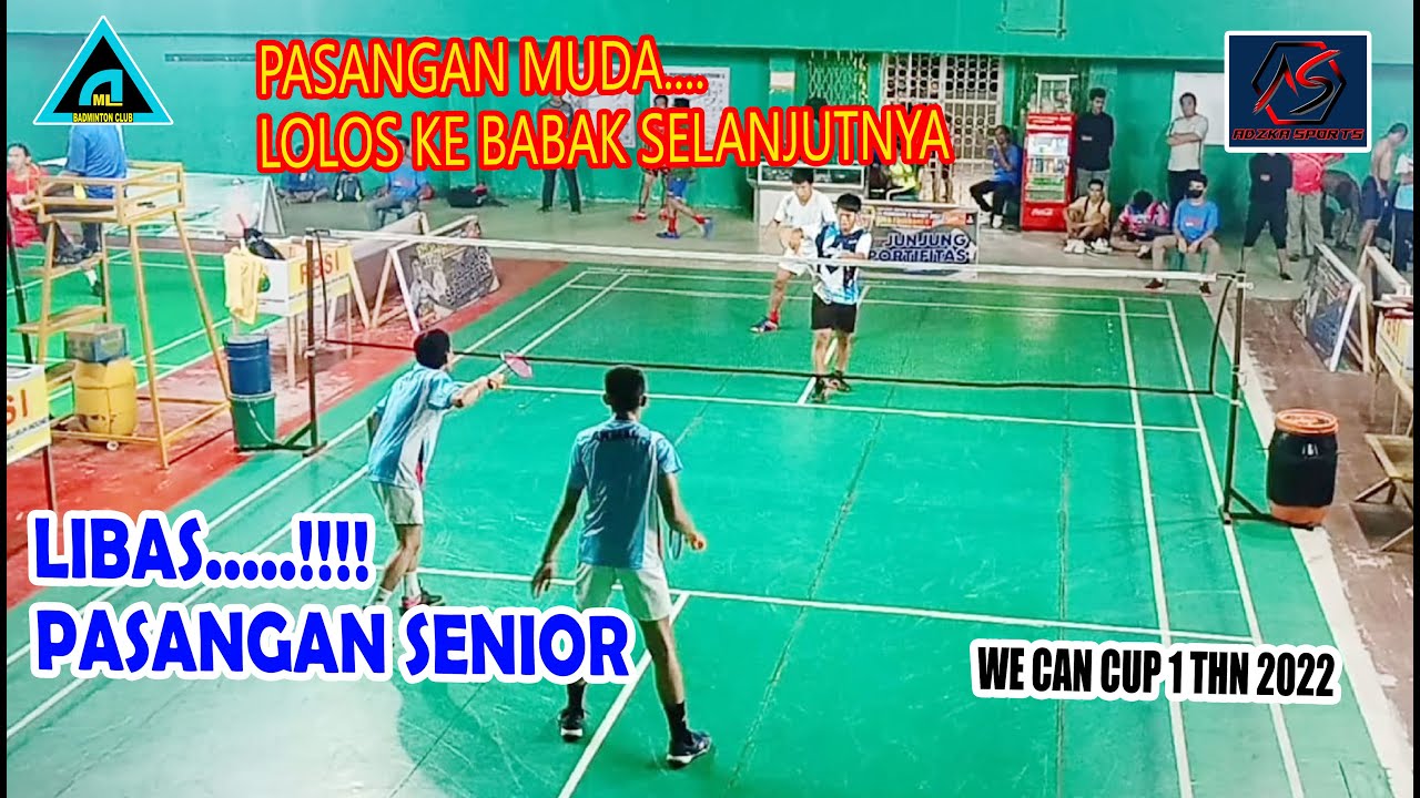 Pasangan Muda Polman Libas Pasangan Senior | Alex/Darwis vs Akmal/Akbar ...