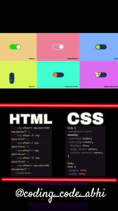 Css Toggle Switch ππππ Css Htmlcss Html5css3 Csstips Animation Programmer Csstrick Youtube