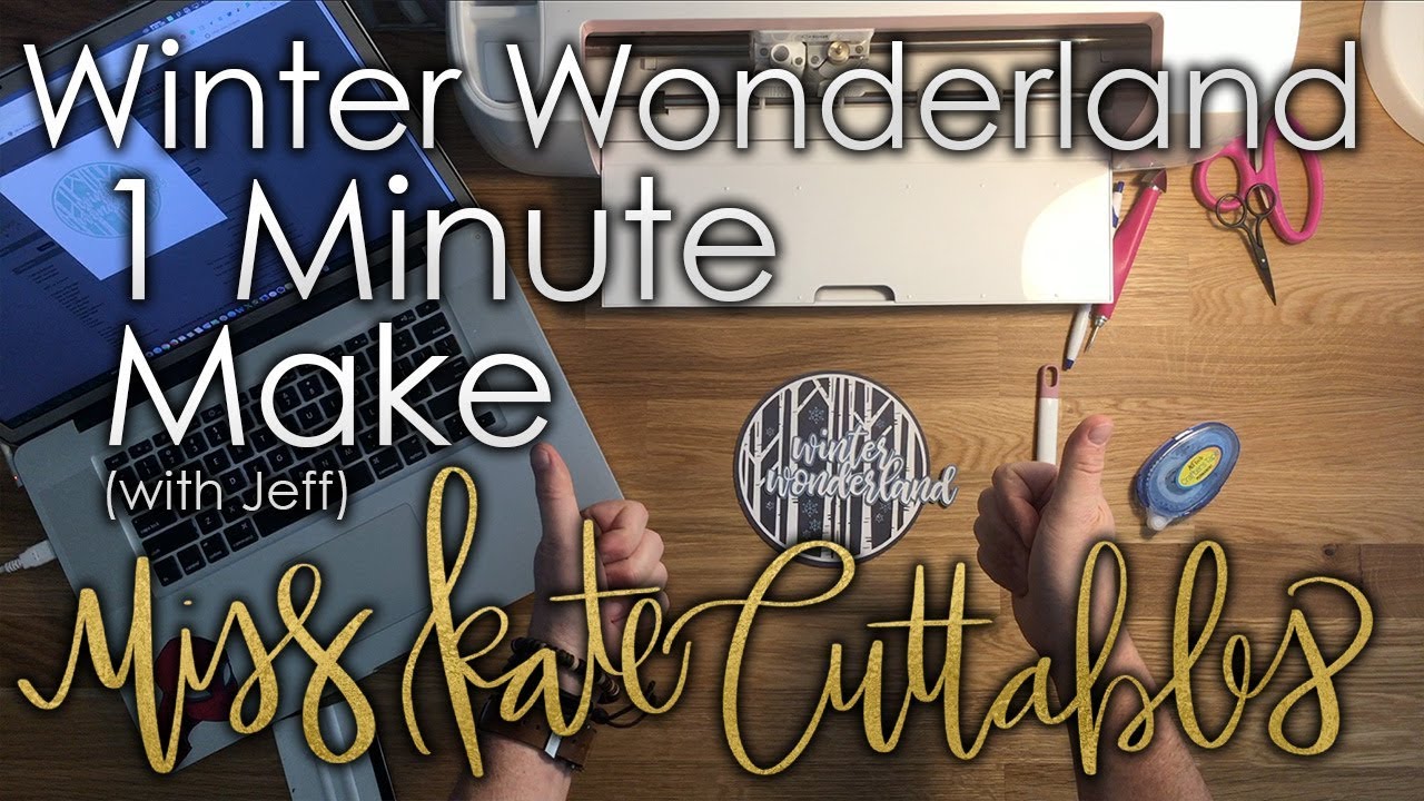 One Minute Make - Winter Wonderland How To Christmas DIY Tutorial with ...