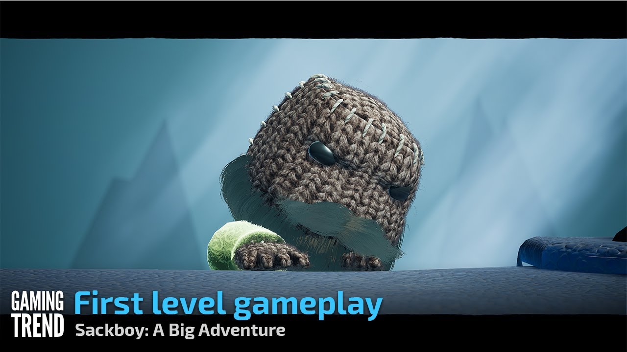 Sackboy: A Big Adventure - First Level Gameplay - YouTube