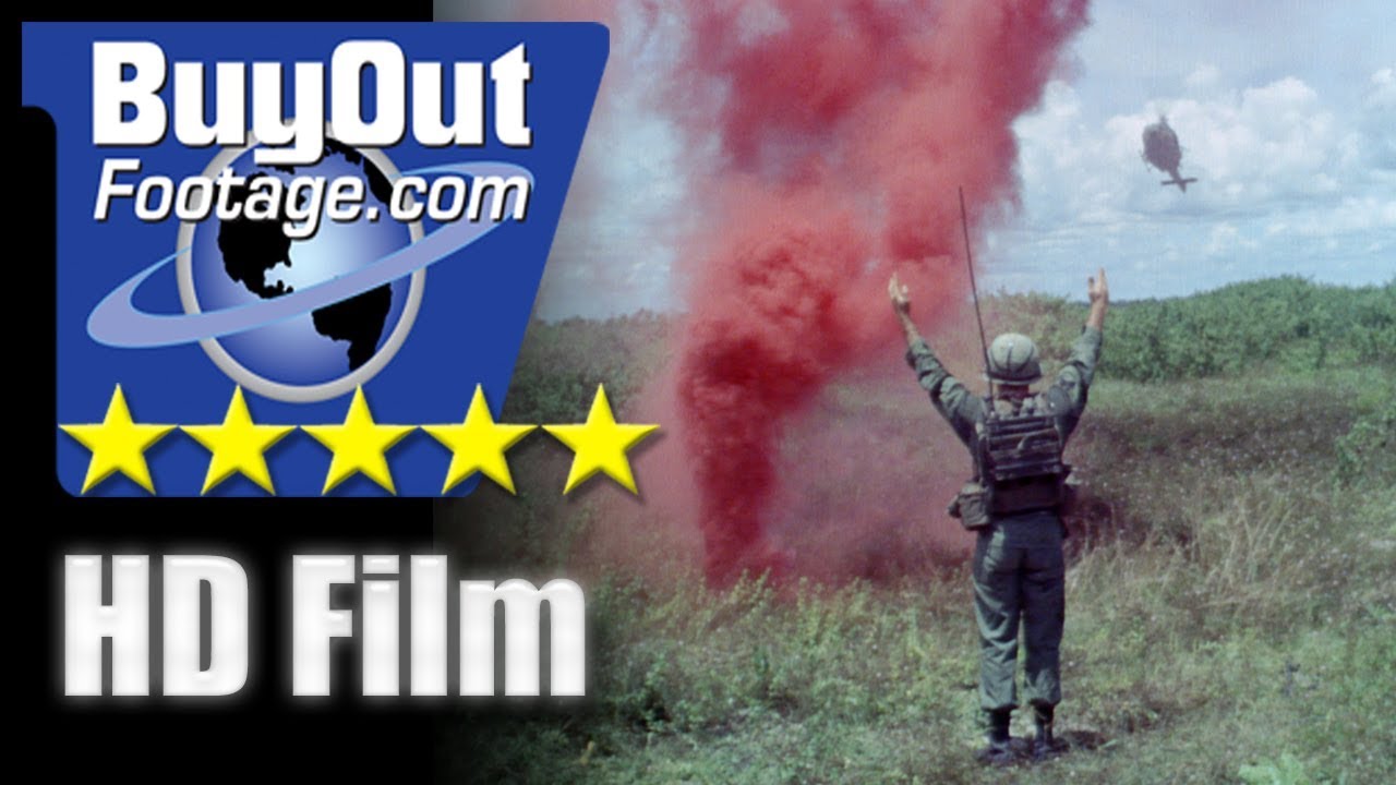 Vietnam War - Popping Red Smoke For Patrol Extraction 1967 - YouTube