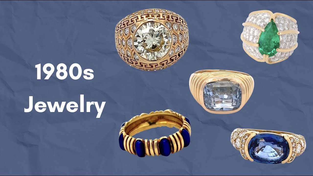 1980s Jewelry! - YouTube