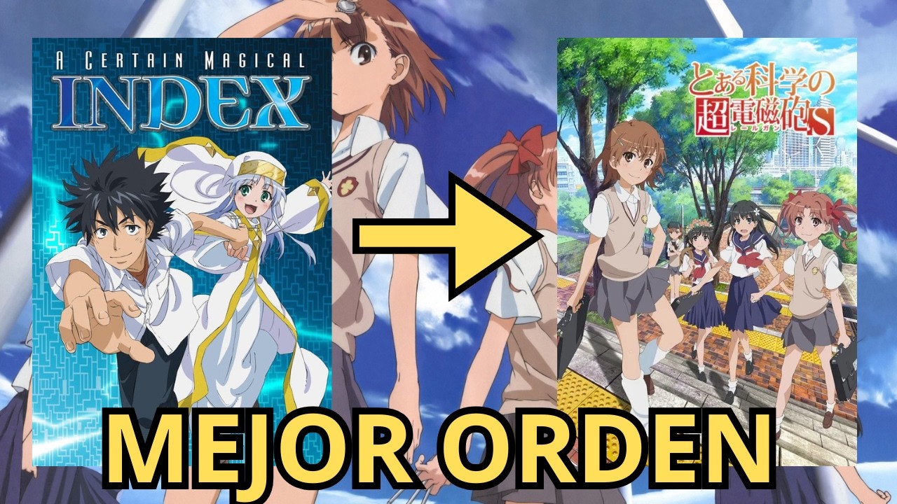 ¿Cómo ver TOARU (INDEX Y RAILGUN) entero en ORDEN? - YouTube